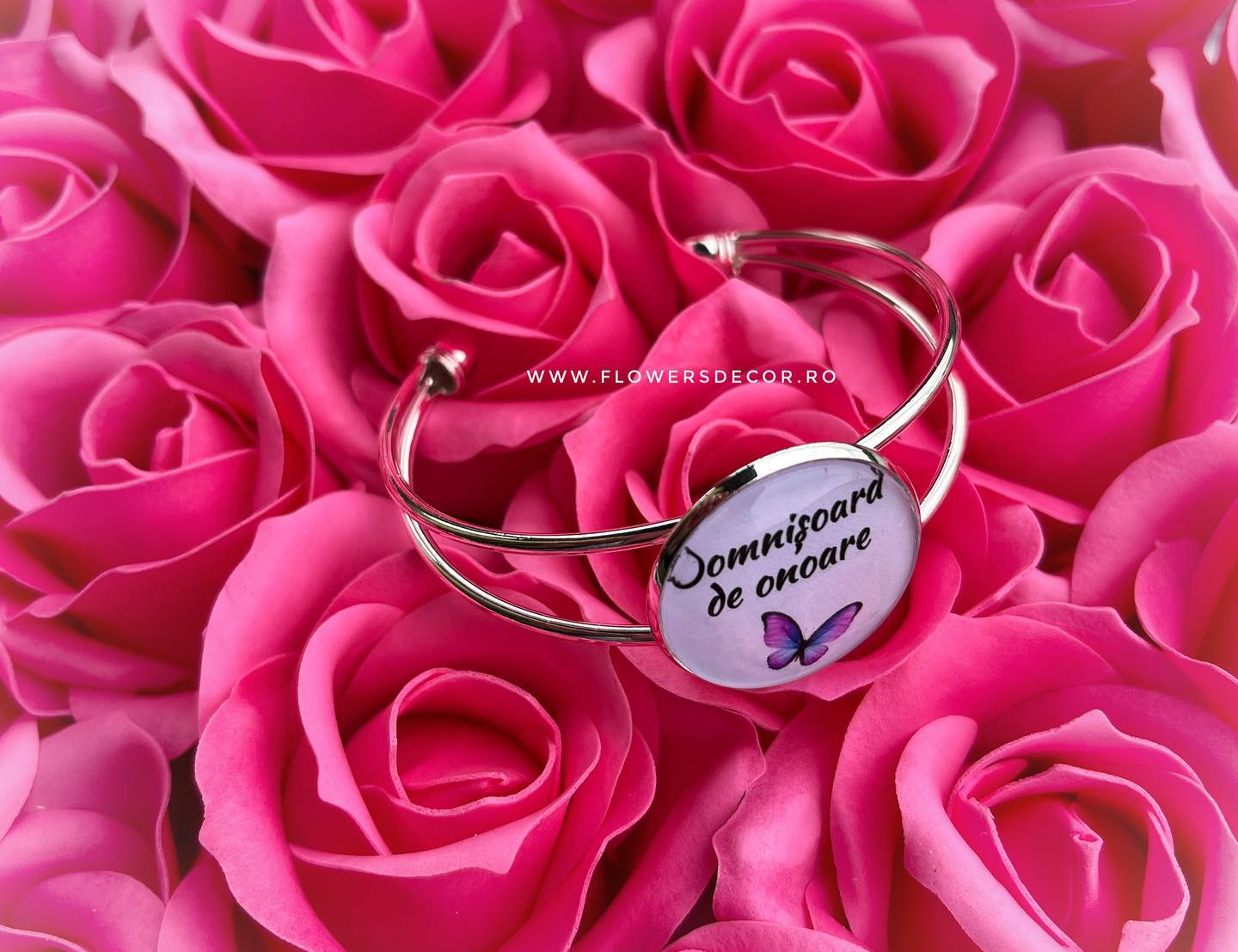 Bratari personalizate pentru nunta - Flowers Decor